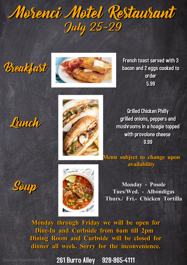 Dining | Morenci Town